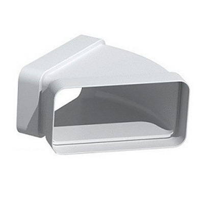 Le coude horizontal rectangulaire CHM TUBPLA d'Unelvent [834084]