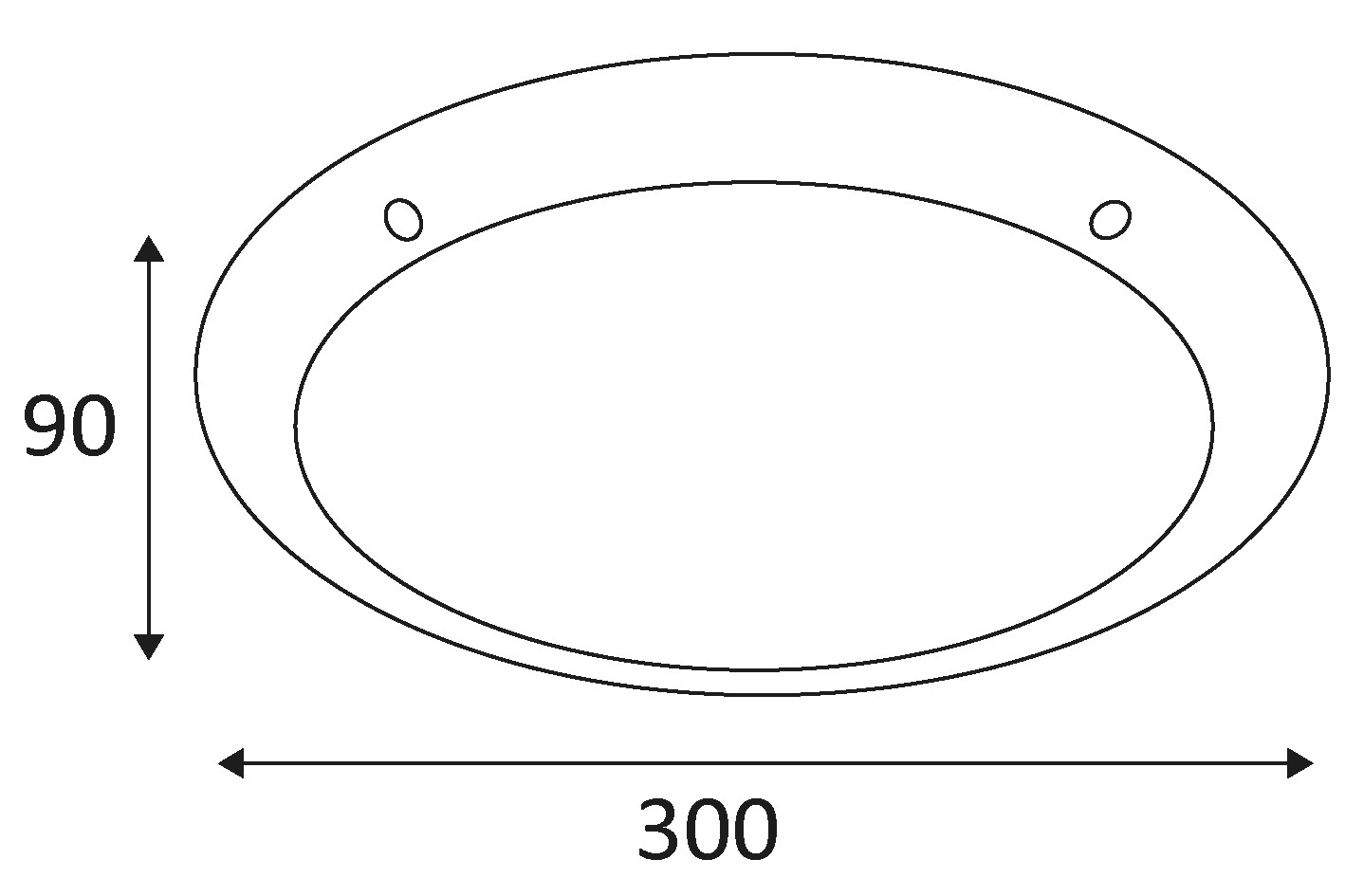 [OU25431 - INDIGO] Applique hublot Timy Sensor Plus - 230V - rond - blanc