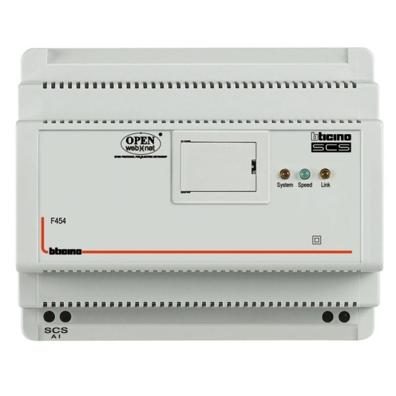 [F454-Bticino] Serveur web Modulaire Audio et Vidéo My Home- 6 modules