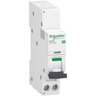 [A9PK1610 - SCHNEIDER] Disjoncteur 10A - iDT40K XA - 4.5kA - 1P+N ...