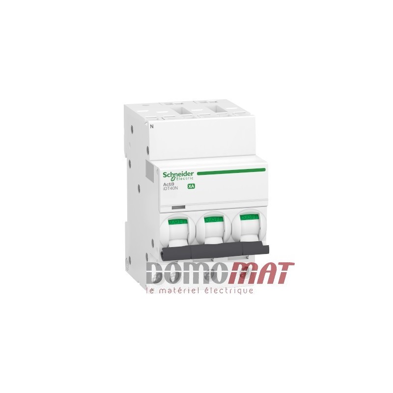 [A9PA4732 - SCHNEIDER] Disjoncteur 32A - iDT40N XA - 10kA - 3P+N - Courbe C
