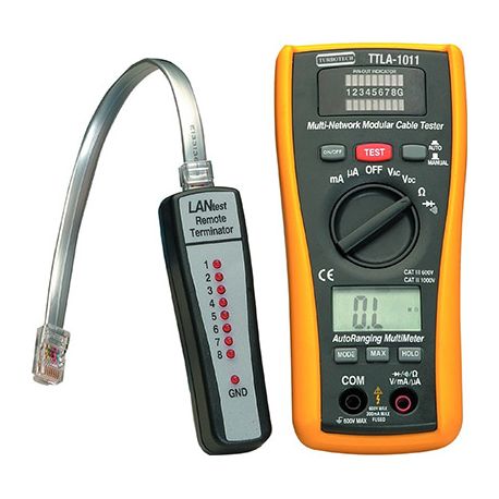 [TTLA1011 - TURBOTRONIC] Multimètre/Testeur LAN