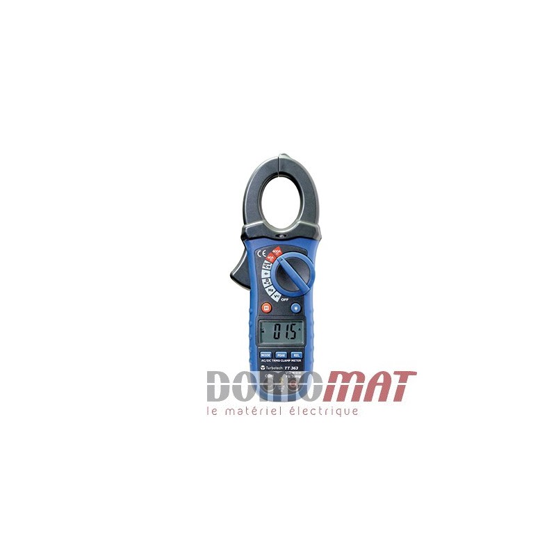 [TT363 - TURBOTRONIC] Pince multimètre compact TRMS CA/CC 400A 4000pts T°