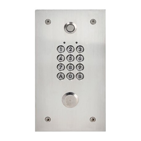 [120108 - Aiphone] Clavier 100 codes encastré et rétro-éclairé - CIE3