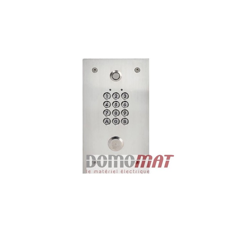 [120108 - Aiphone] Clavier 100 codes encastré et rétro-éclairé - CIE3