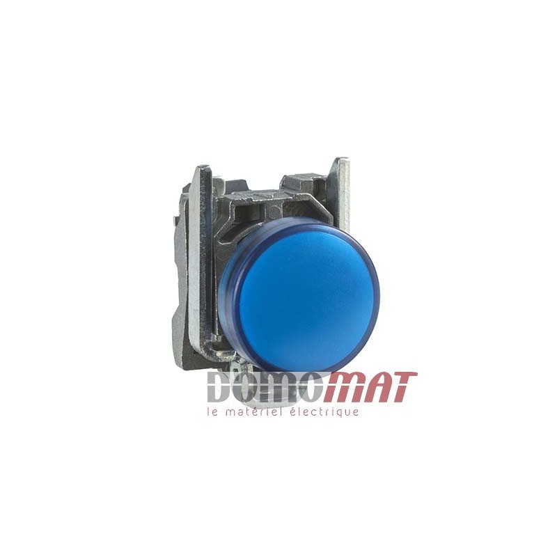 [XB4BVB6 - Schneider Electric] Voyant lumineux DEL - Harmony - Bleu