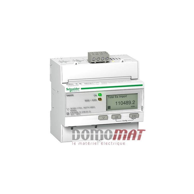 [A9MEM3255 - Schneider Electric] Compteur iEM acti9 - Multitarif - Modbus