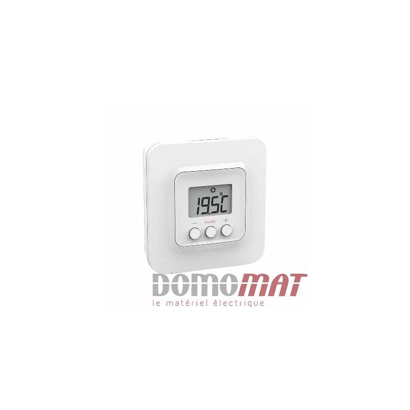 DELTA DORE 6300045 - Thermostat d'ambiance sans Fil Tybox 5101 Blanc