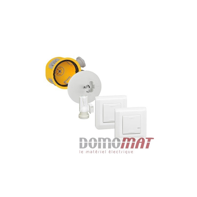 [088563 - Legrand] Kit DCL radio Modul Up complet Mosaic Blanc