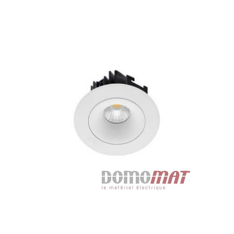 [DO460WW30 - Indigo] Spot LED rond orientable à encastrer LISY RDX
