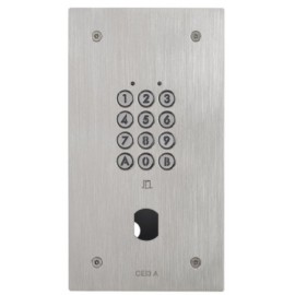 [120191 - Aiphone] Clavier 100 codes encastré et rétro-éclairé - CIE3