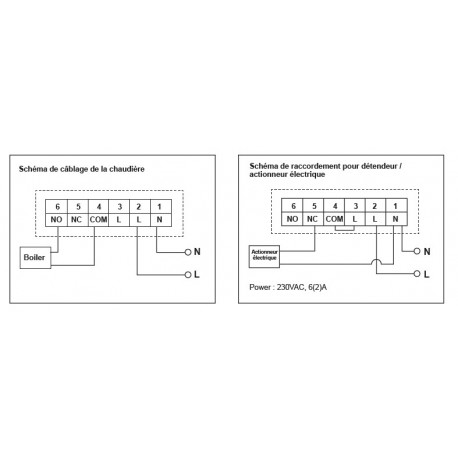 [127062 - Avidsen] Thermostat filaire connecté Wifi