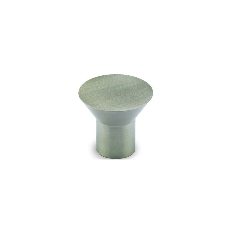 [9070740 - Hettich] Poignée bouton Danum en inox brossé