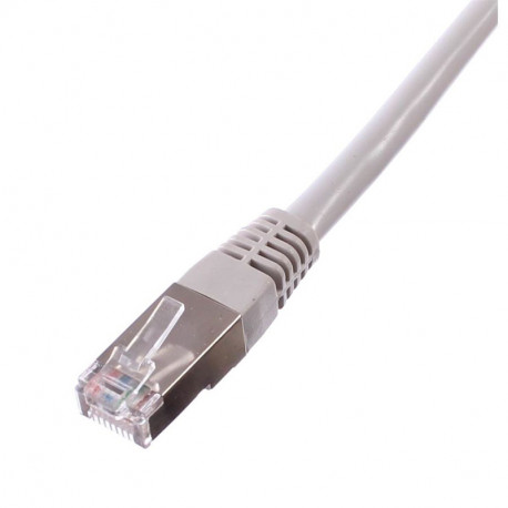 [23020 - UNIFORMATIC] Cordon de brassage RJ45 CAT 6 FTP PVC Gris