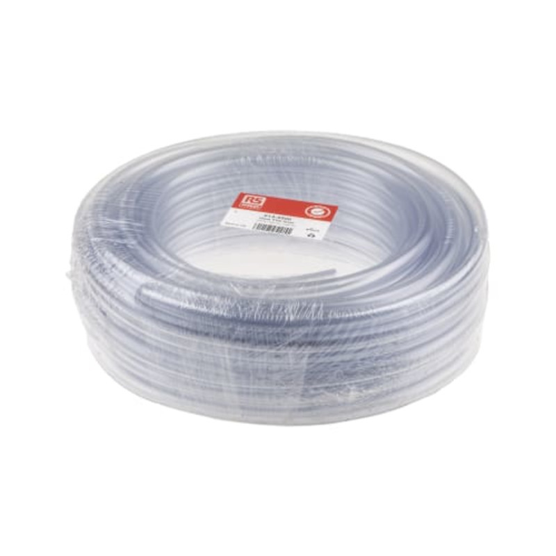 [CT095-003-PV-CL-02 - RS Pro] - Tuyau PVC flexible RS Pro - Transparent - 25m - 8x11mm