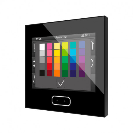 [ZVI-Z35-A - ZENNIO] Écran tactile couleur capacitif 3,5" KNX anthracite