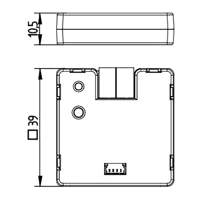 [ZIO-BIN2X - ZENNIO] Interface KNX universelle 2 entrées