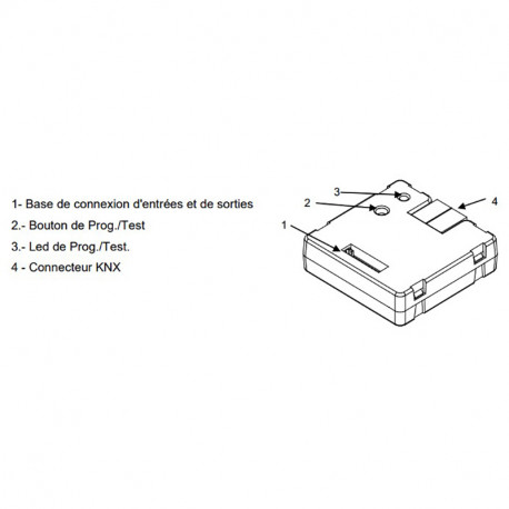 [ZIO-BIN4X - ZENNIO] Interface KNX universelle 4 entrées