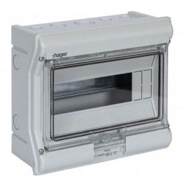 [VE110F - HAGER] Coffret étanche Vector IP65 Gris