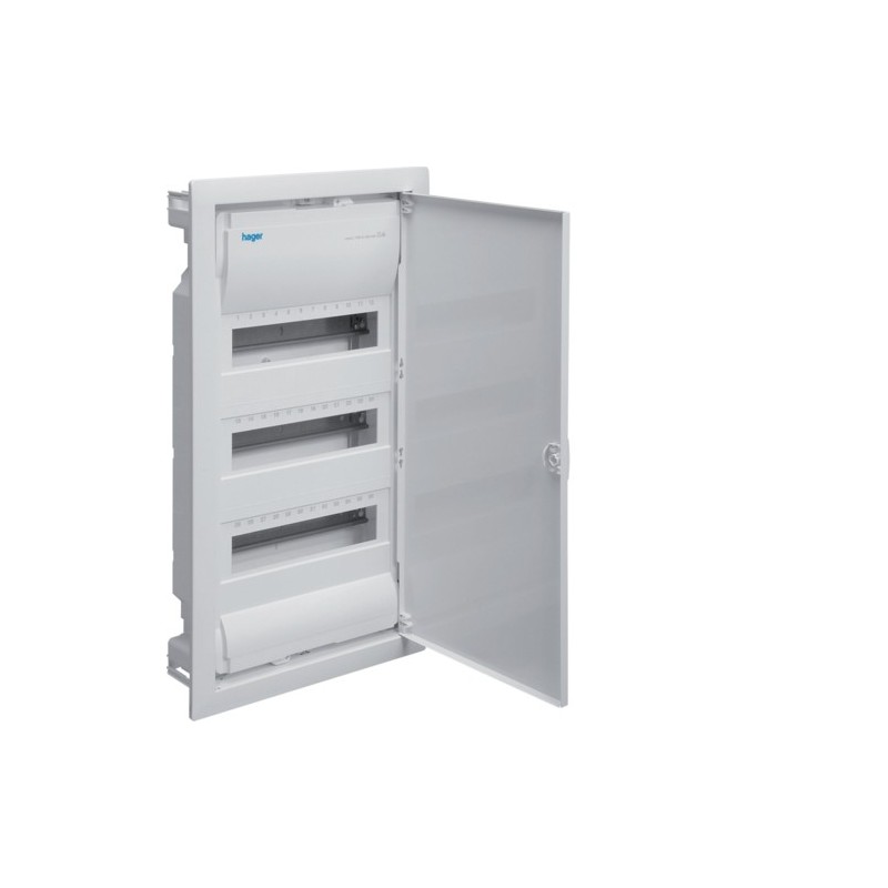 vu36nd - Coffret 3 rangées encastré Volta de Hager