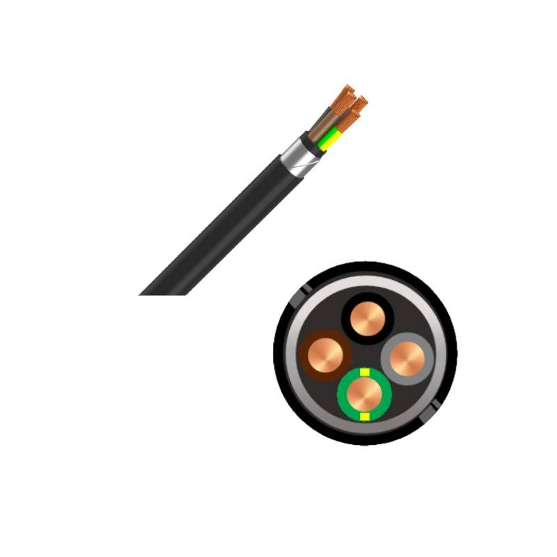 Câble industriel armes RVFV 4G6 - au mètre