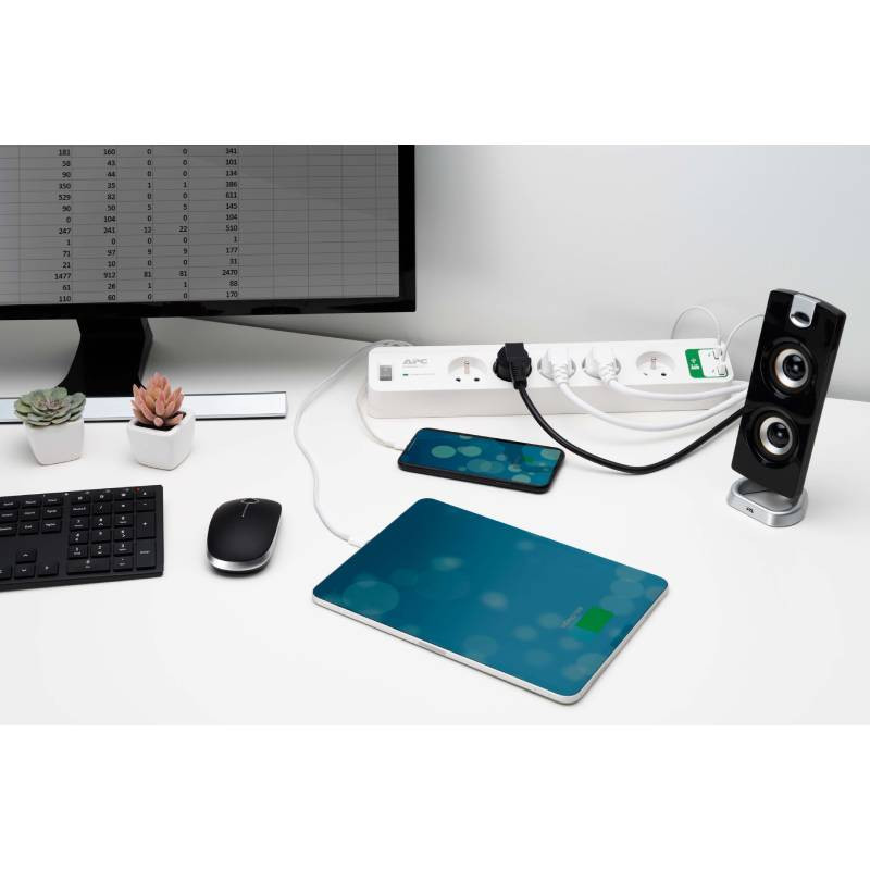 PM5U-FR - APC SCHNEIDER - Parasurtenseur SurgeArrest - 5 prises + USB