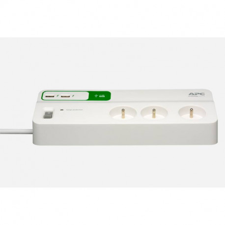 PM6U-FR - APC SCHNEIDER - Parasurtenseur SurgeArrest - 6 prises + USB