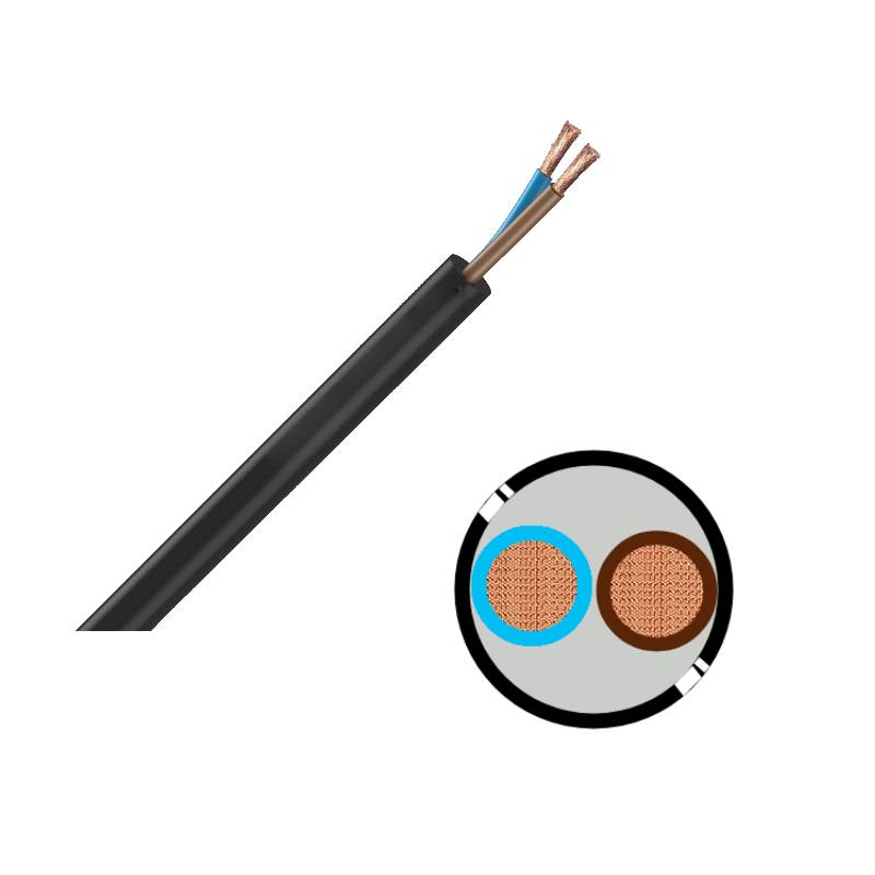 Câble industriel souples HO7RNF 2X1,5 - vendu par rouleau de 1000 mètres