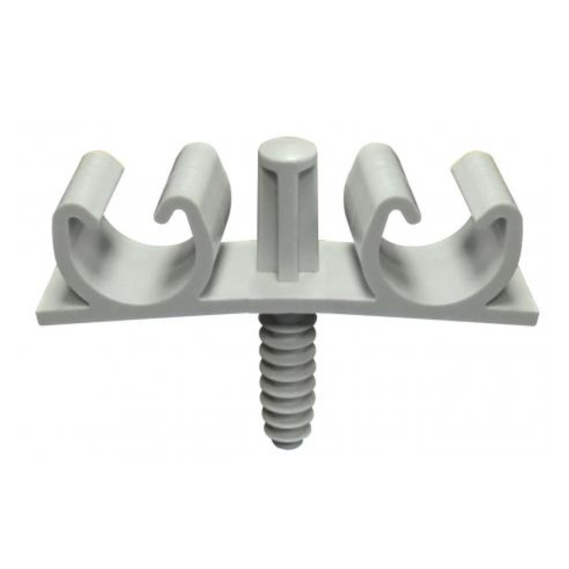 [A862900 - ING Fixations] Sachet de 5 fixations Fix-Ring Ø16 à 20mm - Gris