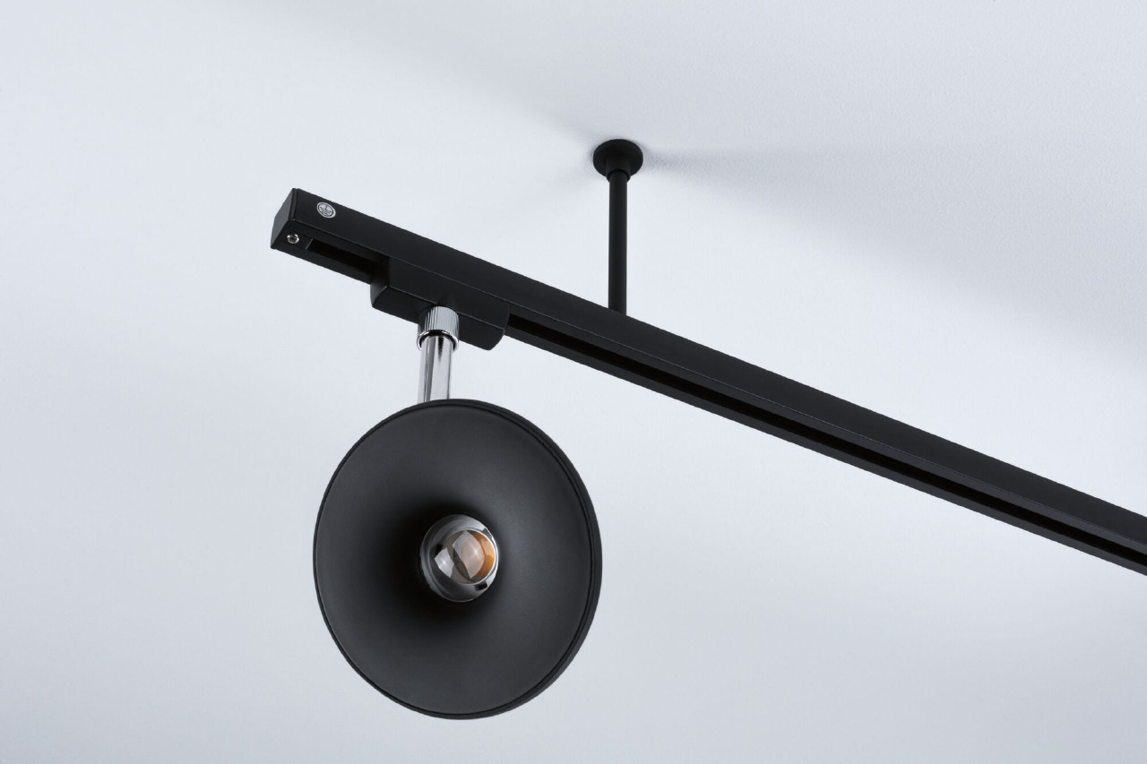 [96994 - PAULMANN] Support pour rails URail Paulmann - noir mat