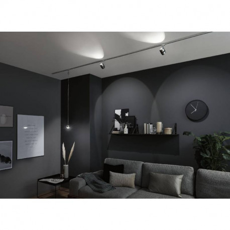 [96935 - Paulmann] Spot sur rail Cube URail - 2x5W - Chrome mat