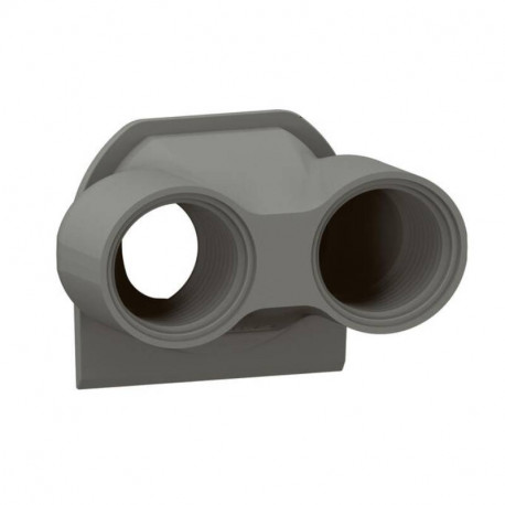 069673L - LEGRAND - Embouts presses étoupes 2 entrées Plexo - Anthracite