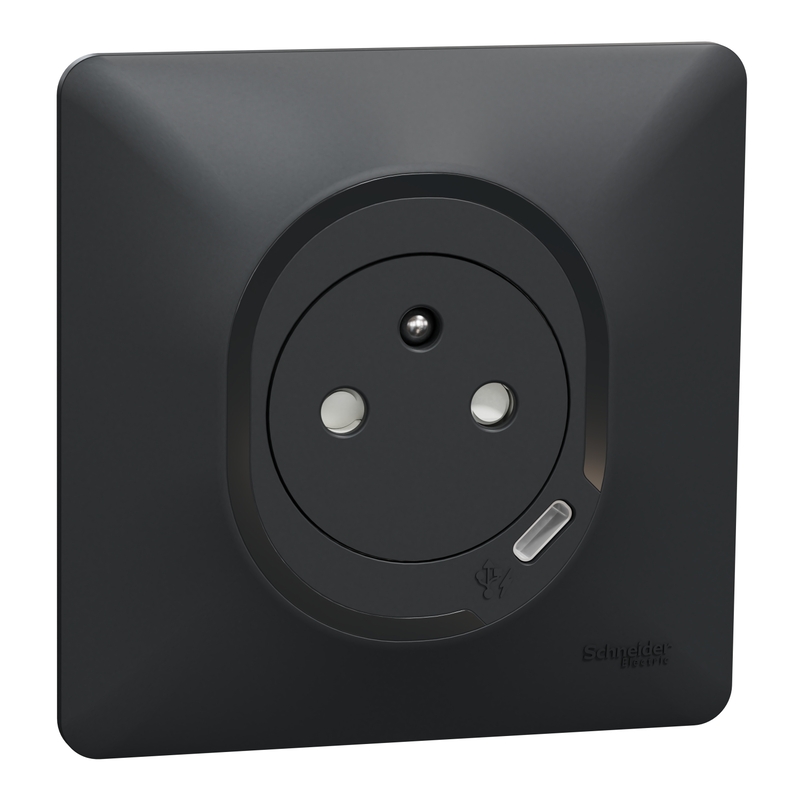 S340089 - Prise de courant avec USB Ovalis Schneider Electric ...
