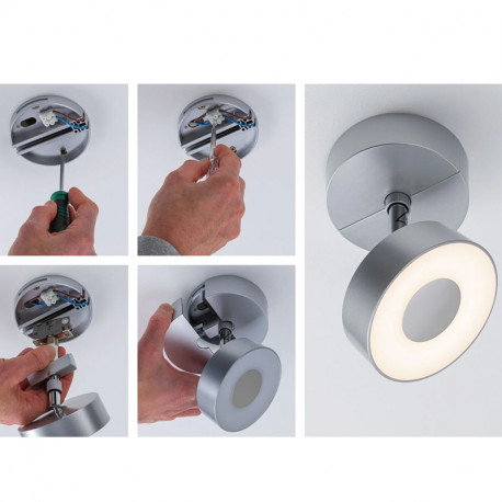 [Paulmann - 96820] Base de spot individuel Paulmann - 230V