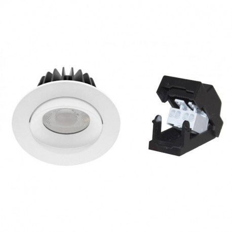 DO50630 - Indigo - Downlight orientable LUCKY 3 RDX - blanc