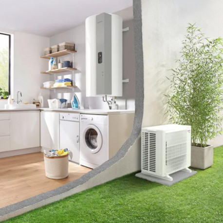 232519 - Chauffe eau split inverter Calypso Atlantic - 200L - Vertical ...