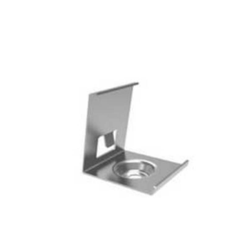 PR14352 - Indigo - Lot de 4 clips de montage - inox