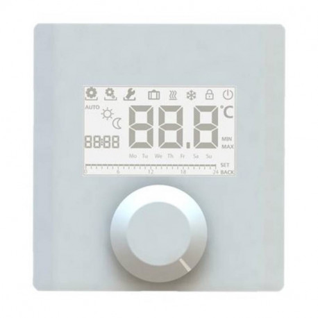 [C411014001 - Comap] Thermostat électronique, chaud, 230V Biofloor