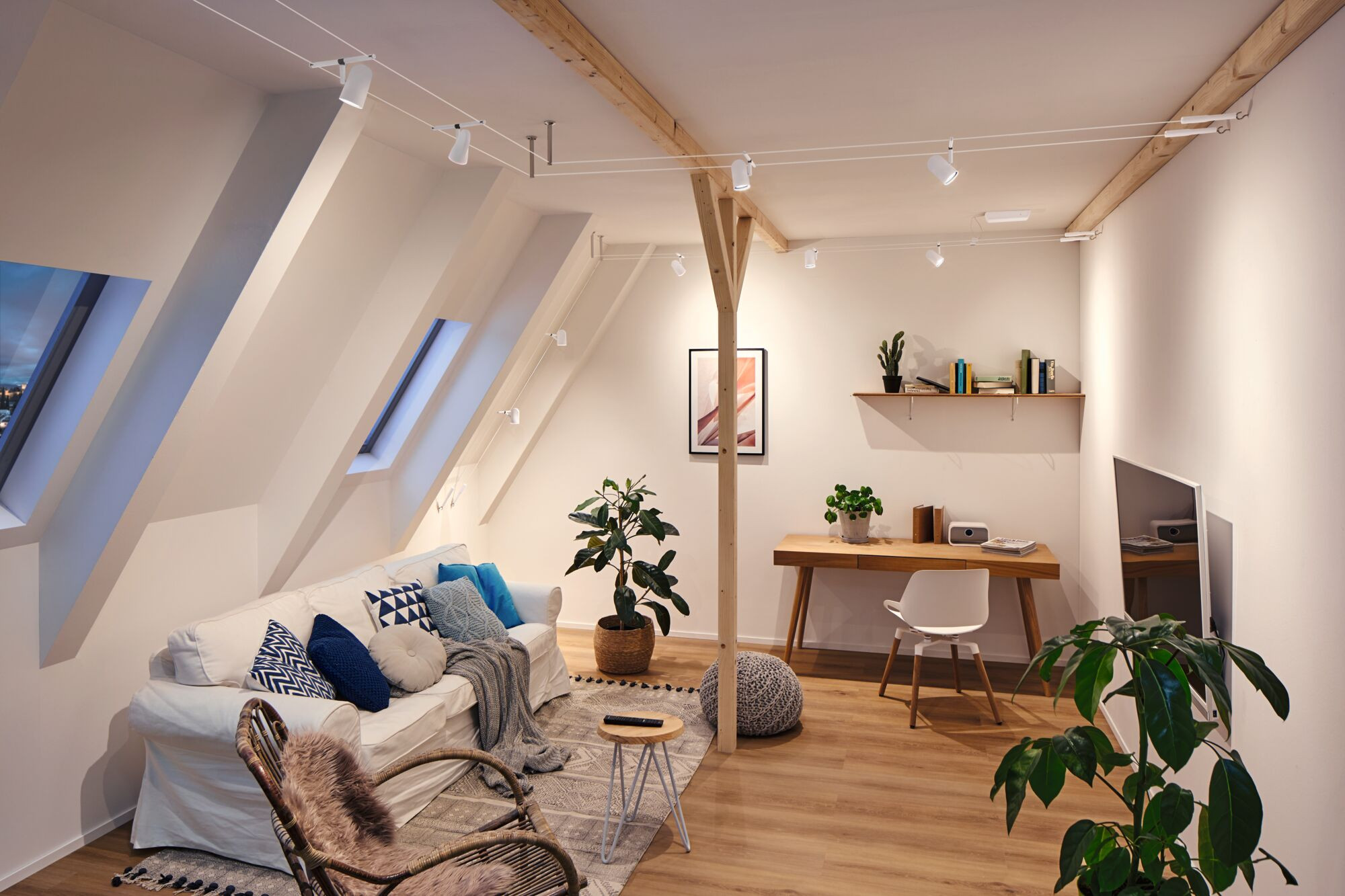 Kit Wire Systems CC Cup max5x10W Blanc dép/chrome GU5,3 12V CC 60VA Syn ...