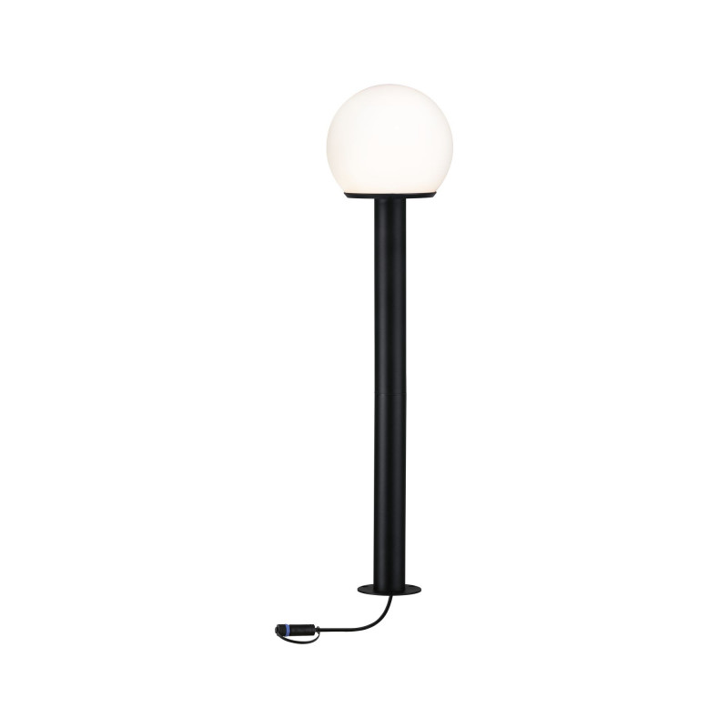 Plug+Shine ext Poller Classic E14 24V IP44 Globe Anthracite - Paulmann