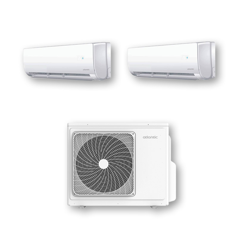 Clim réversible Bi-split Zenkeo Atlantic - 2U 018 NBB.UE + 2X AS 012 ...