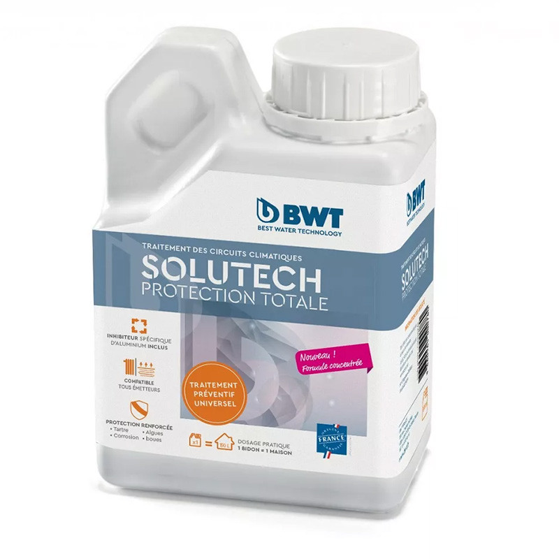 125299983 - Traitement préventif SoluTECH Protection BWT - Pour circuit de chauffage - 500 ml