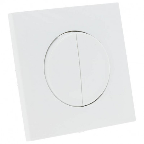 [91180401 - Eur'Ohm] Interrupteur Va-et-vient Square