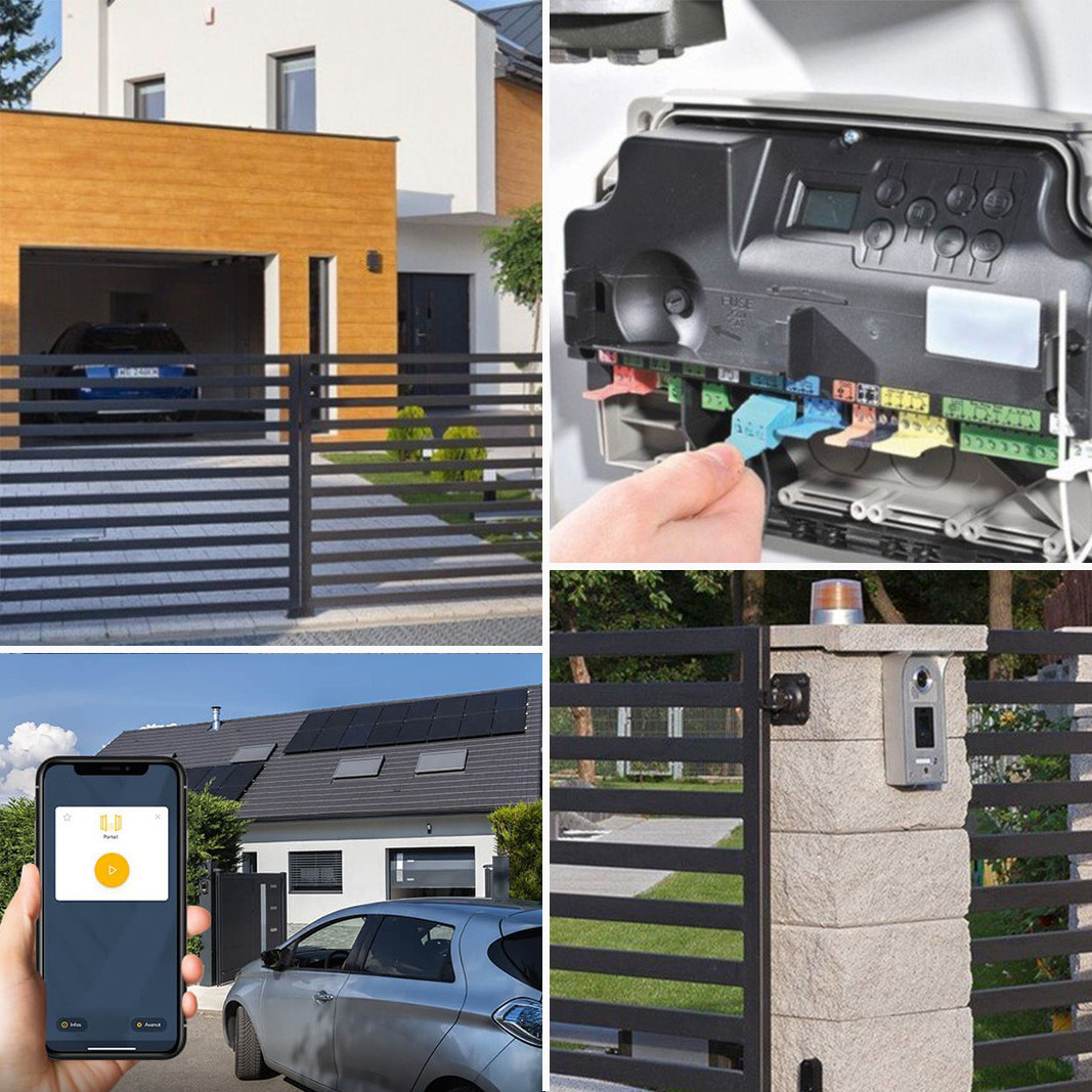 1216558 - Pack confort IXENGO L 24V 3S io Somfy - Pour portail battant ...