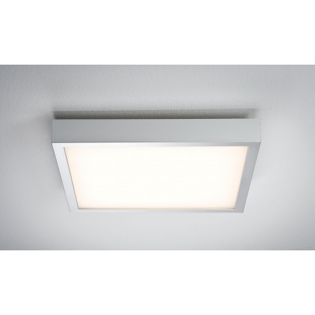 WallCeiling Lunar LED Panel 400x400mm 21,8W 230V chrome mate alu - Paulmann