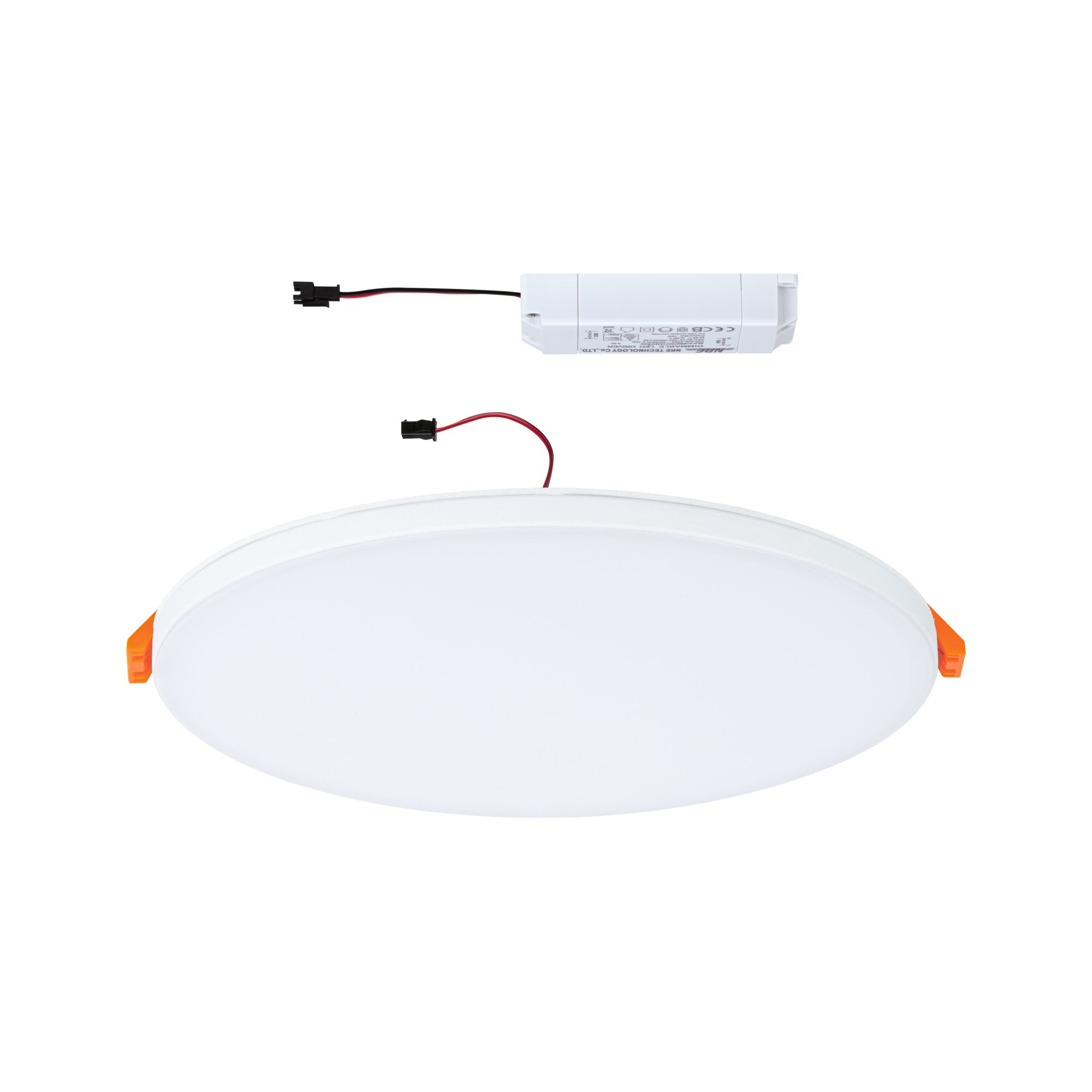 Panneau LED rond Veluna VariFit Edge - 17W - 3000K de Paulmann