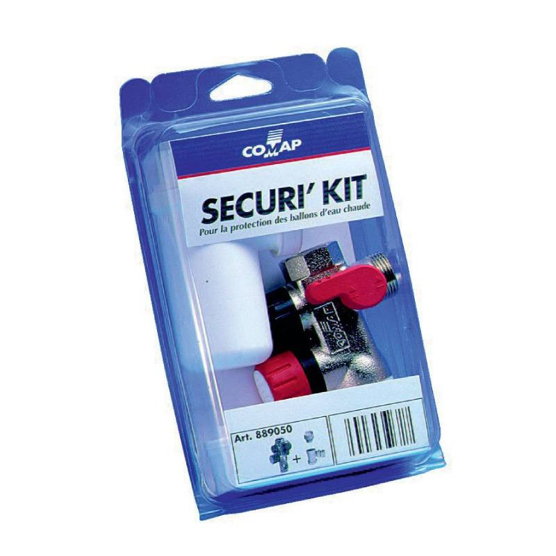 [889050-01 - Comap] KIT n°1 groupe de sécurité 3/4” + siphon