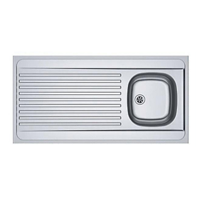 901413 - Evier inox pour cuisine Franke - A poser - 120 cm - 1 cuve 1 ...