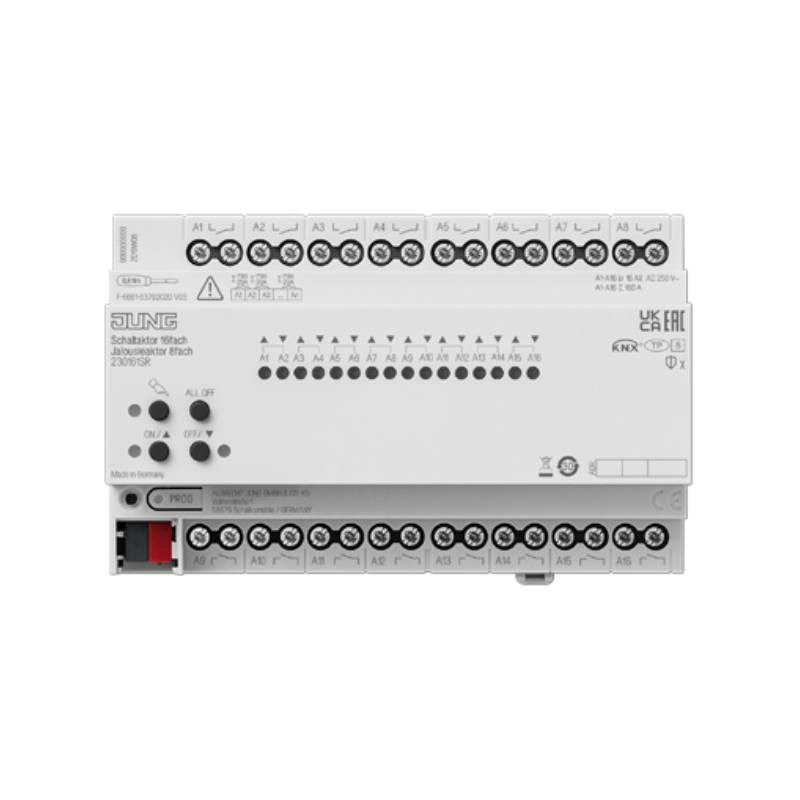 [Jung - 230161SR] Actionneur EIB/KNX - 16 sorties