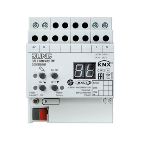 [Jung - 2099REGHE] Interface Dali TW KNX